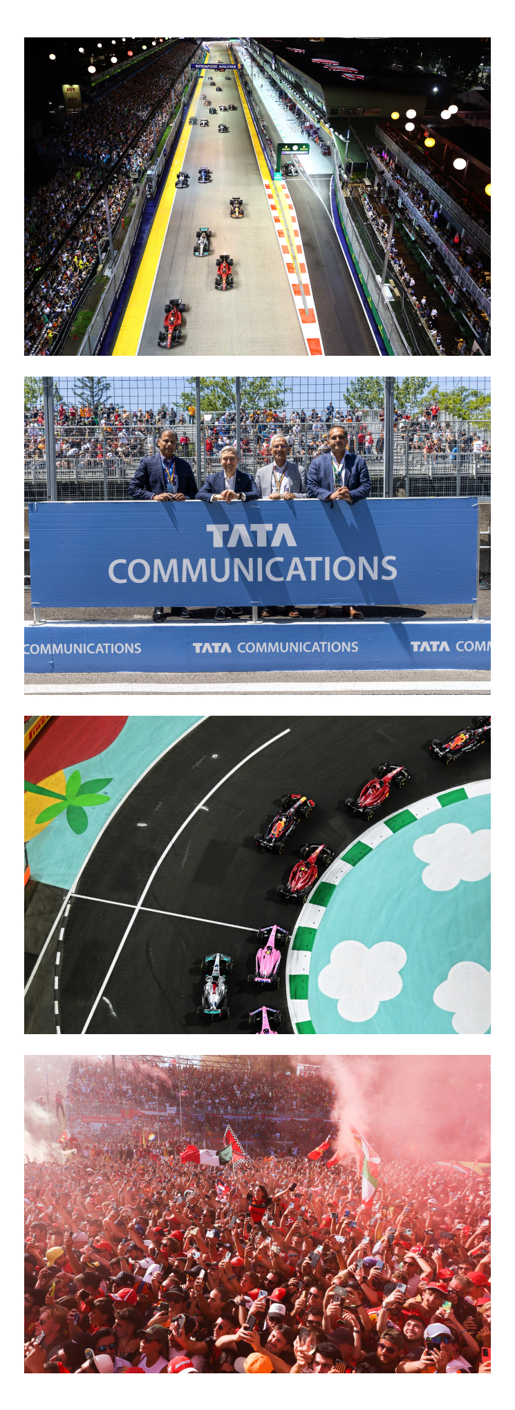Formula 1® Official Broadcasting Connectivity Provider | Tata ...